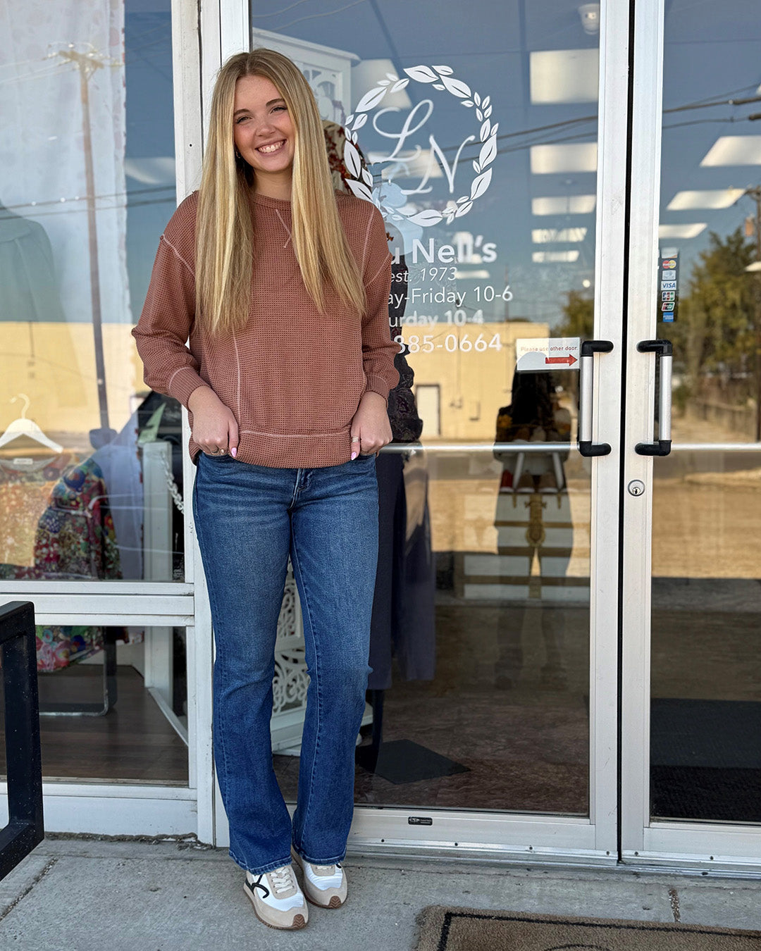 Andree Rust Sweater – Lou Nell's