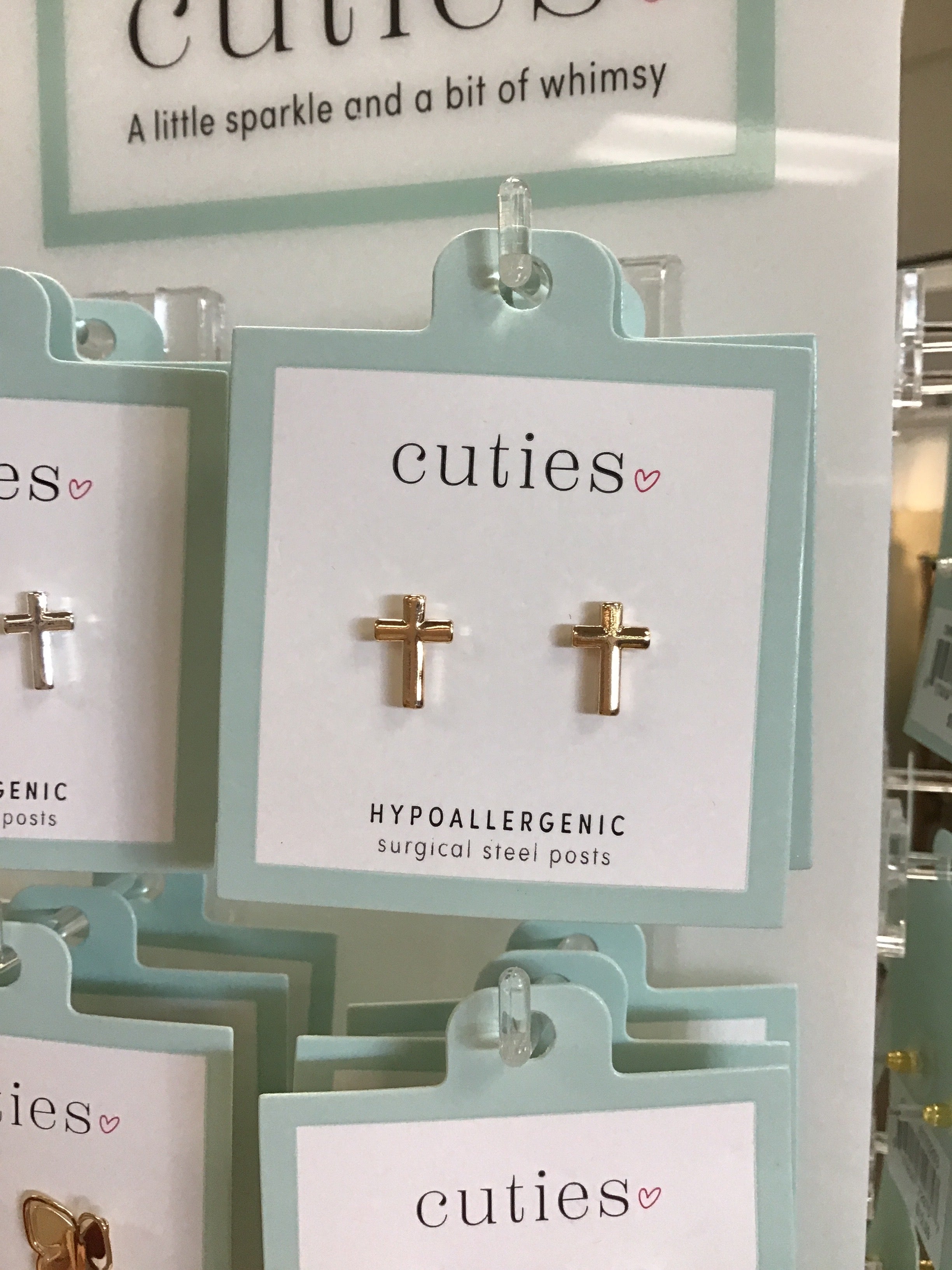 Classic Gold Crosses – Lou Nell's